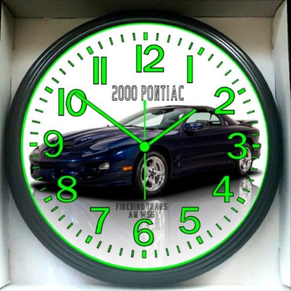 Wall Decor | 200 Pontiac Firebird Trans Am Garage Shop Glow In The Dark ...